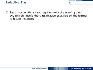 Machine Learning and Data Mining: 10 Introduction to Classification | PPT