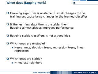 Machine Learning and Data Mining: 16 Classifiers Ensembles | PPT