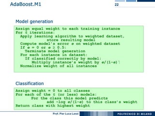 Machine Learning and Data Mining: 16 Classifiers Ensembles | PPT