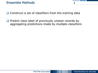 Machine Learning and Data Mining: 16 Classifiers Ensembles | PPT