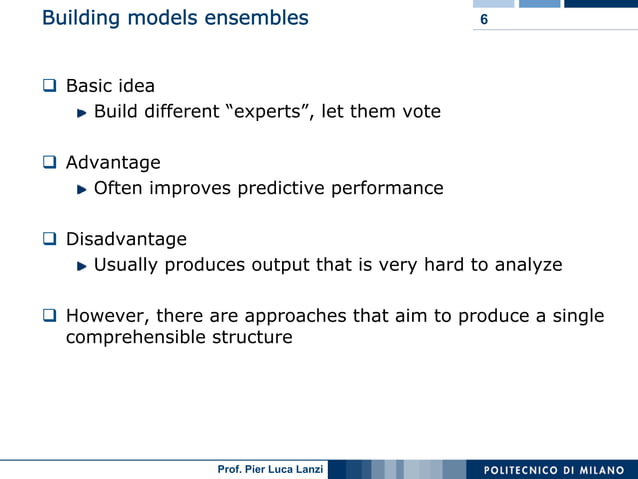 Machine Learning And Data Mining 16 Classifiers Ensembles Ppt
