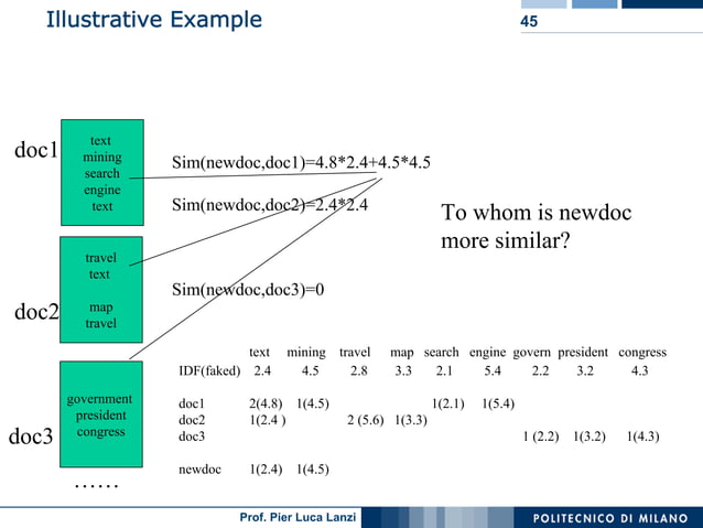 Machine Learning and Data Mining: 19 Mining Text And Web Data | PPT