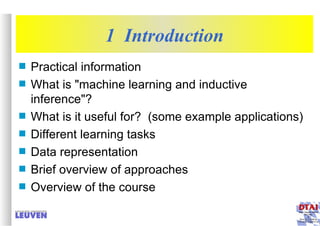 Machine Learning and Inductive Inference | PPT