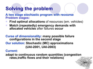 Machine Learning and Optimization For Traffic and Emergency ... | PPT