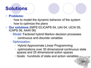 Machine Learning and Optimization For Traffic and Emergency ... | PPT