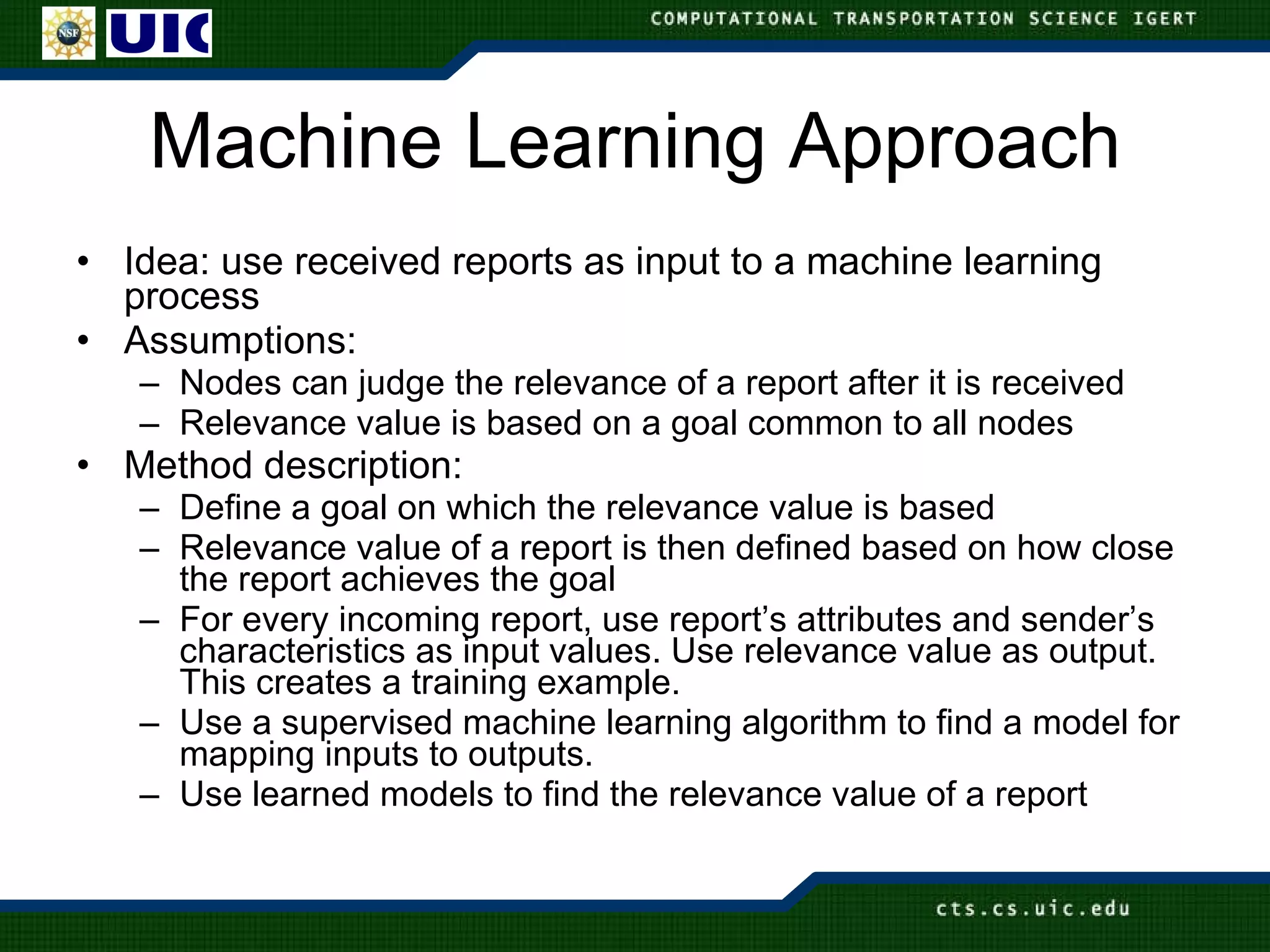 Machine Learning Approach to Report Prioritization with an ... | PPT