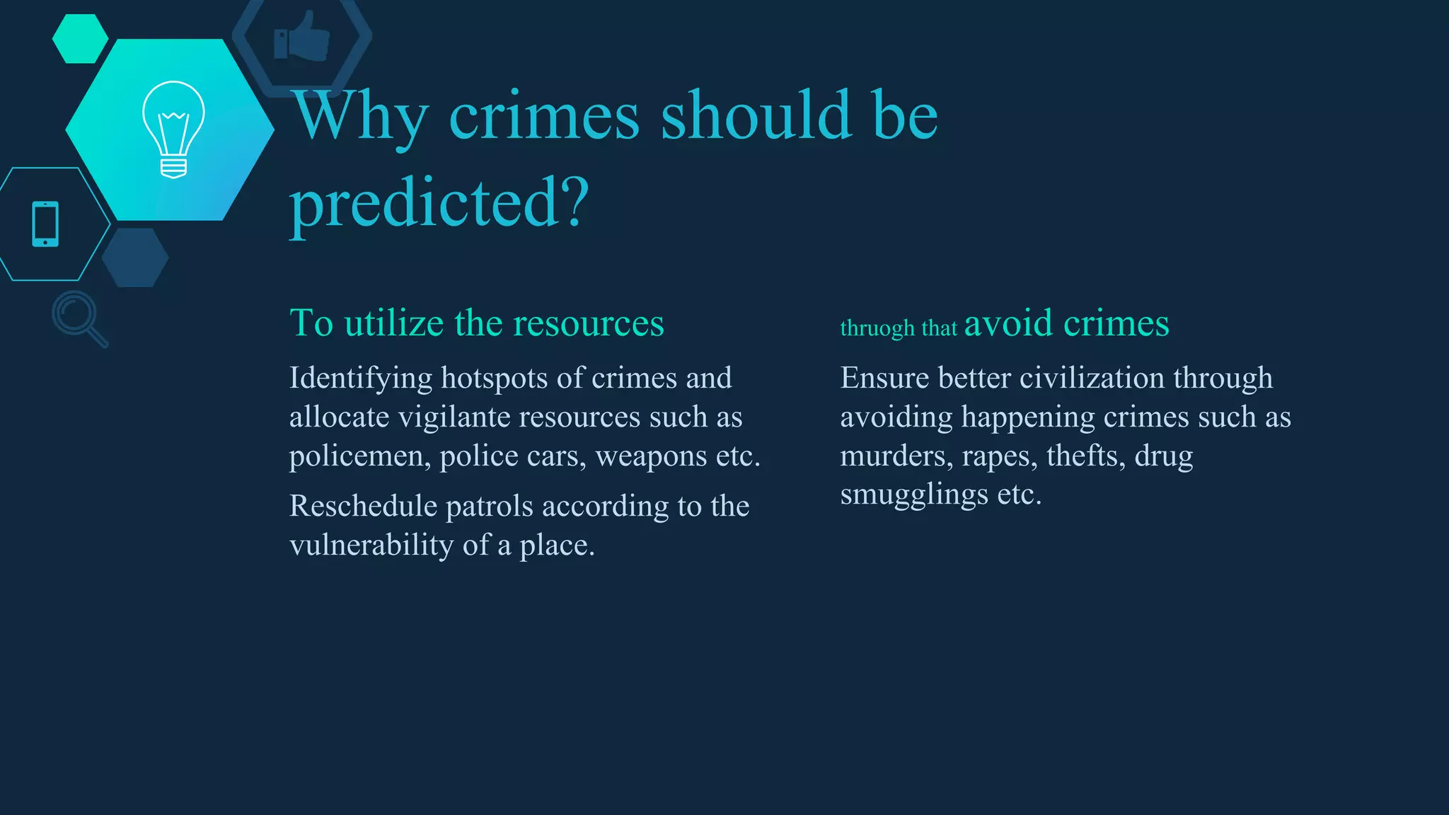 Machine Learning Approaches for Crime Pattern Detection | PDF
