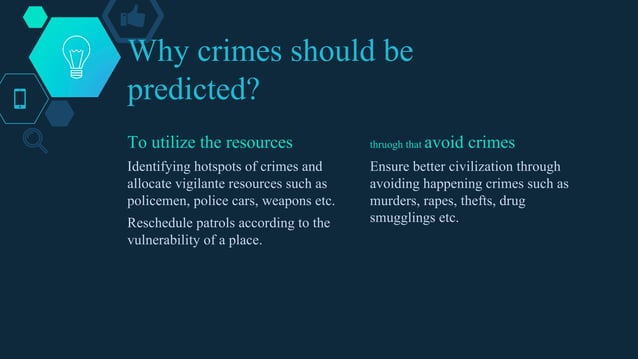 Machine Learning Approaches For Crime Pattern Detection