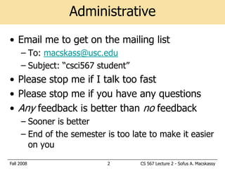 Machine Learning Cs 567 Lecture 2 Ppt