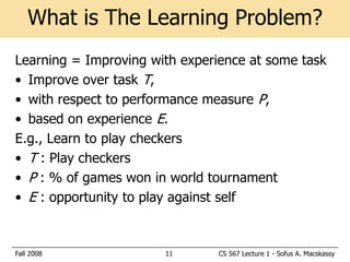 Machine Learning (CS 567) | PDF