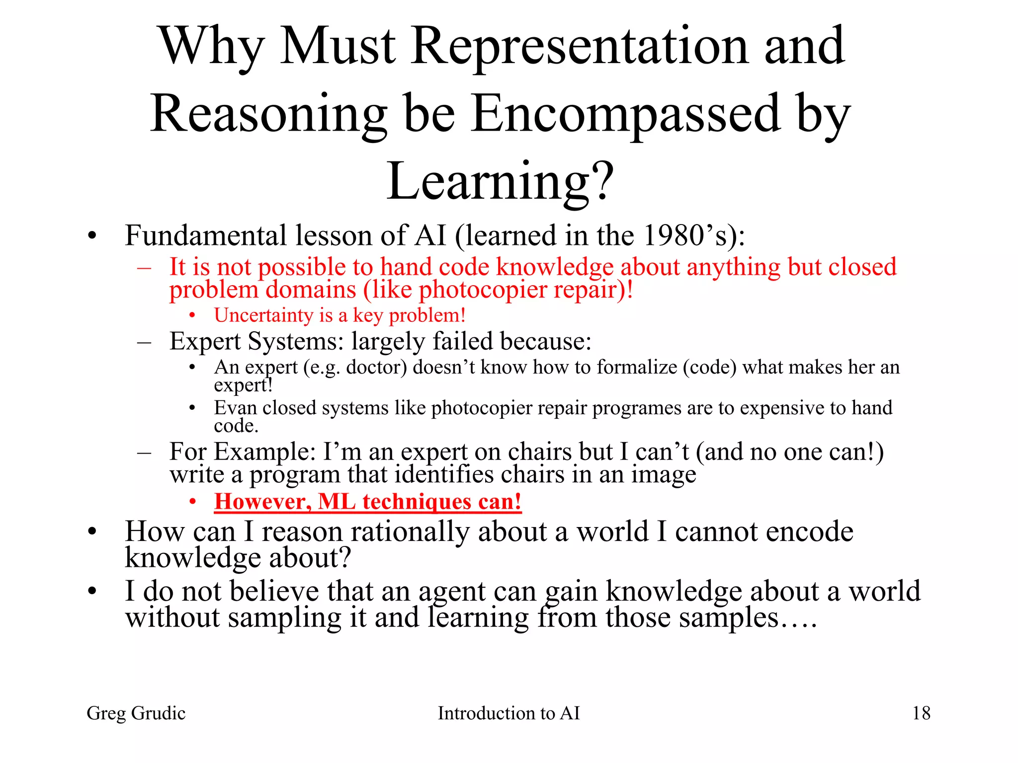 Machine Learning CSCI 5622 | PPT