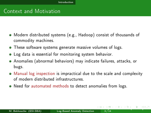 Log-Based Anomaly Detection: Enhancing System Reliability with Machine Learning | PDF