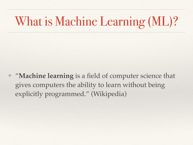 Machine learning-for-dummies-andrews-sobral-activeeon | PPT