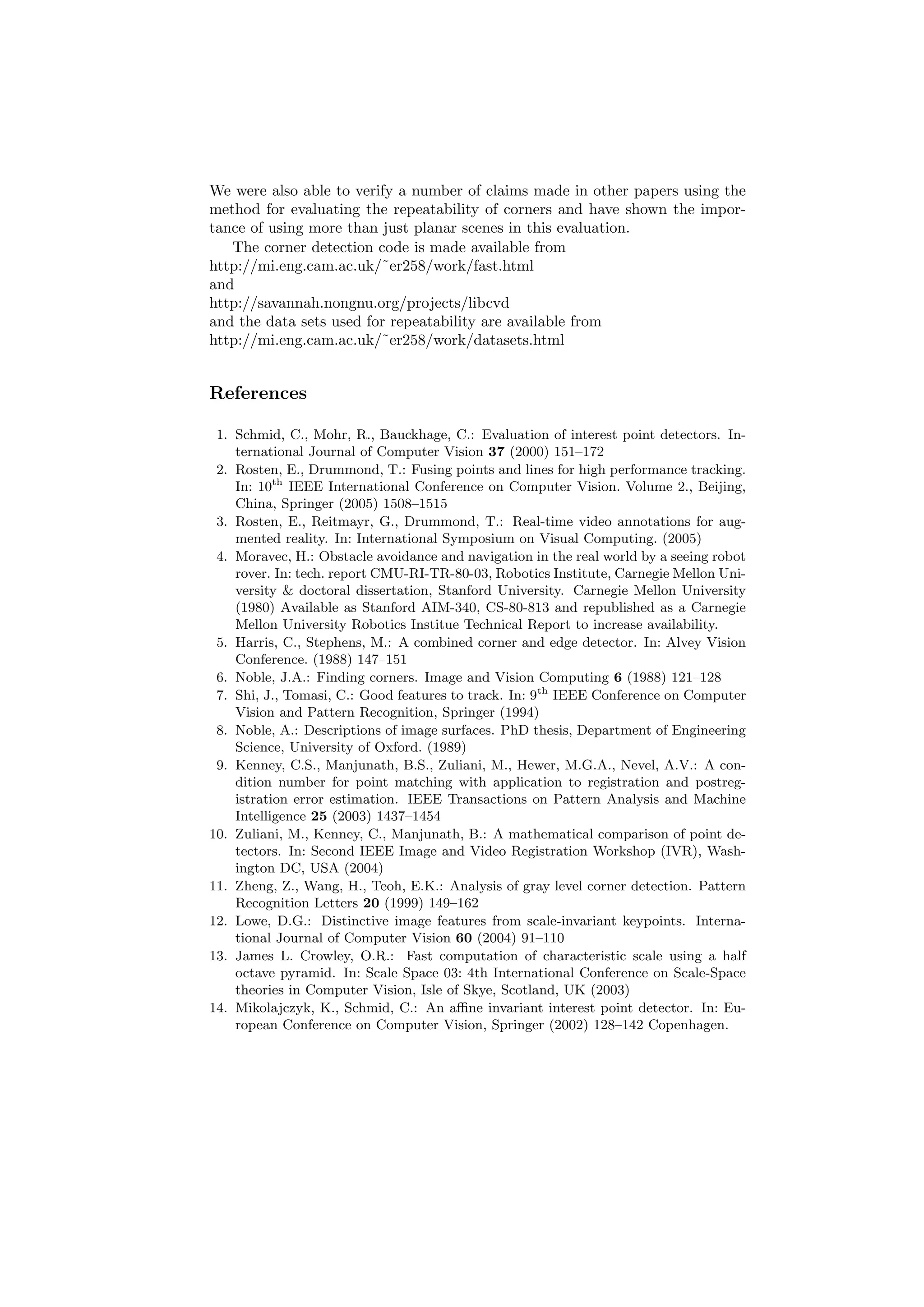 Machine learning for high-speed corner detection | PDF | 3-D Graphics | Computer Software and ...