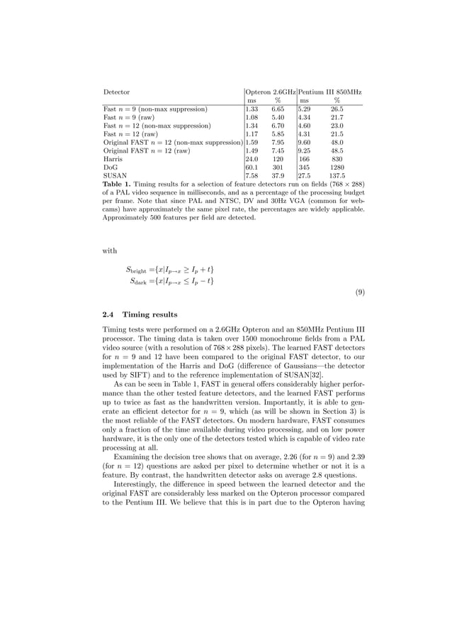 Machine learning for high-speed corner detection | PDF