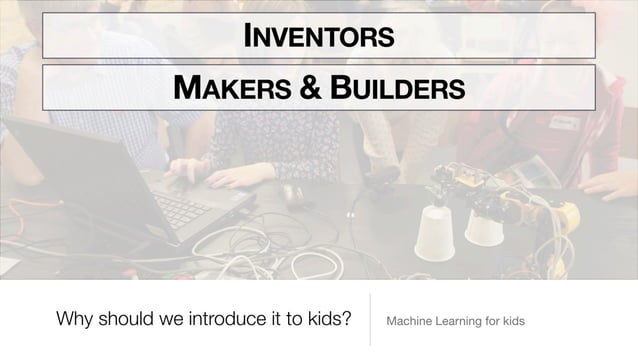 Introducing machine learning to kids | PDF