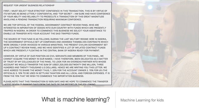 Introducing machine learning to kids | PDF