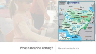 Introducing machine learning to kids | PDF