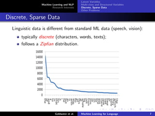 Machine Learning for Language Learning and Processing | PPT