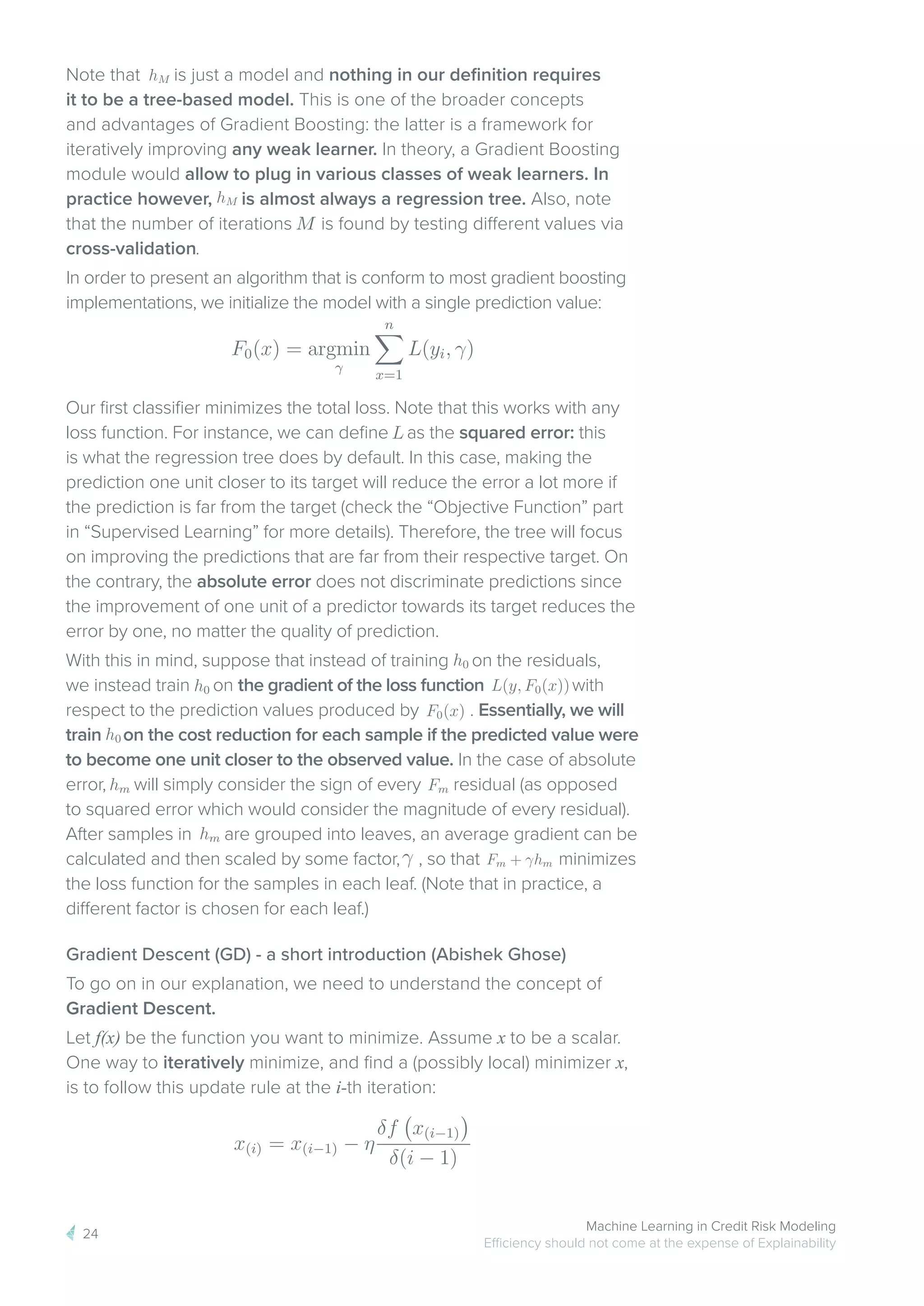 Machine learning in credit risk modeling : a James white paper | PDF