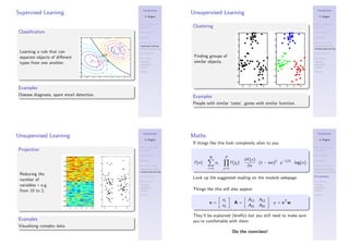 Machine Learning Lecture 1 - Introduction | PDF