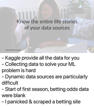 Machine Learning Outside the Kaggle Lines | PDF