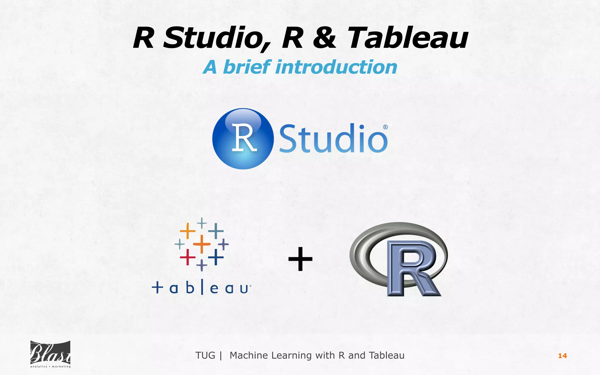 Machine Learning with R and Tableau | PDF