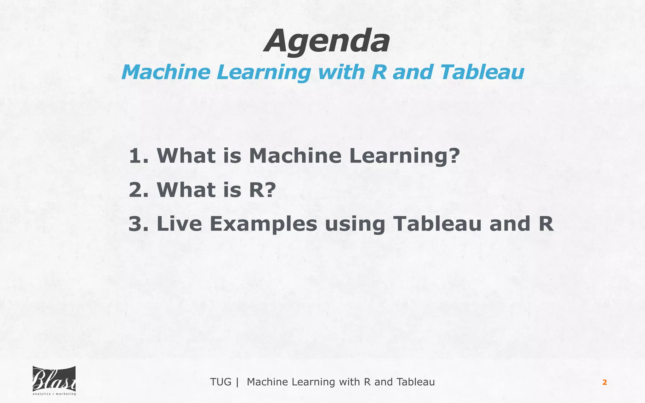 Machine Learning with R and Tableau | PDF
