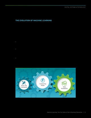 Machine Learning: The First Salvo of the AI Business Revolution | PDF