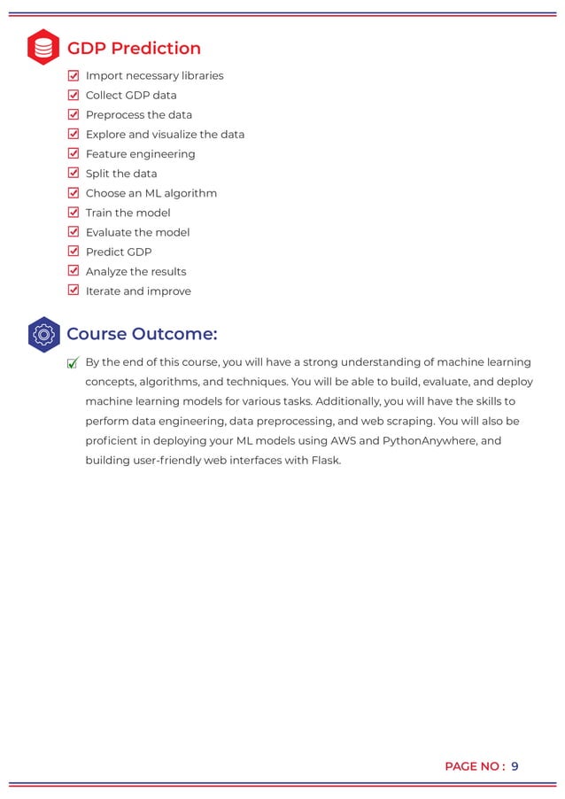 Machine Learning using Python Curriculum | PDF