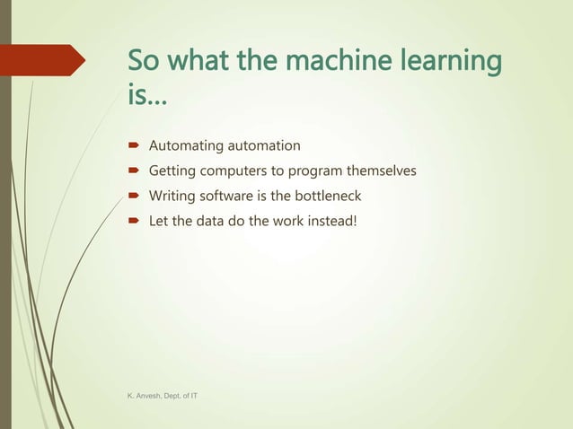 machine-learning-with-python (1).ppt | Technology Industry | Industries