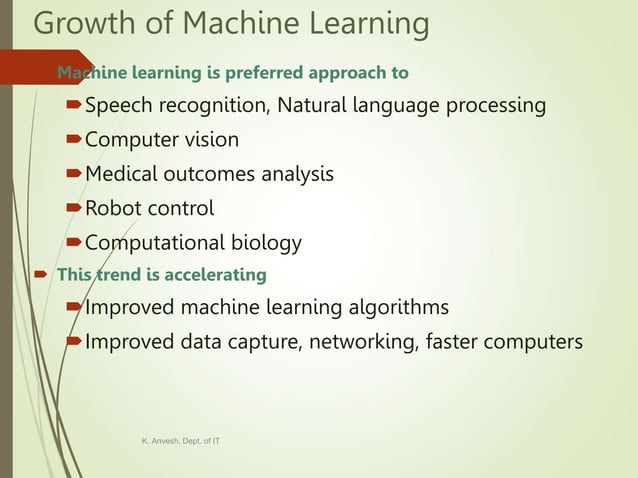 machine-learning-with-python (1).ppt | Technology Industry | Industries