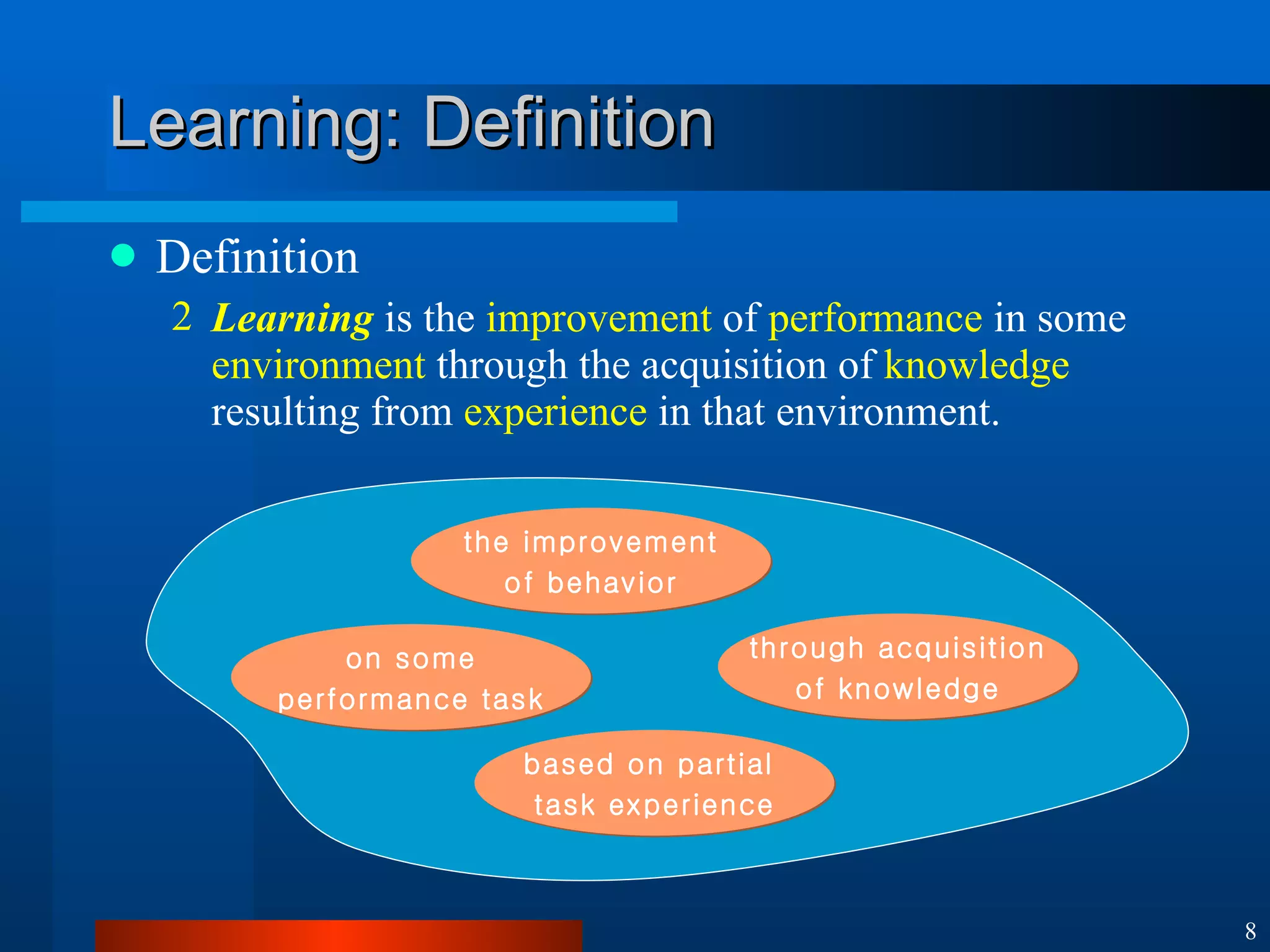 Machine Learning | PPT | Artificial Intelligence | Technology & Computing