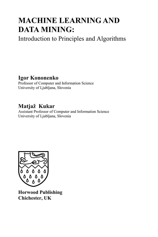 MACHINE LEARNING | PDF