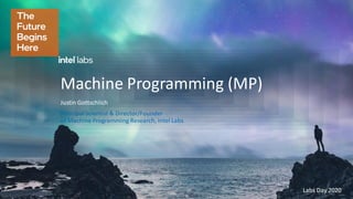 Machine programming | PPT