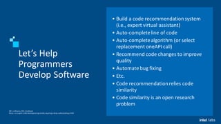 Machine programming | PPT