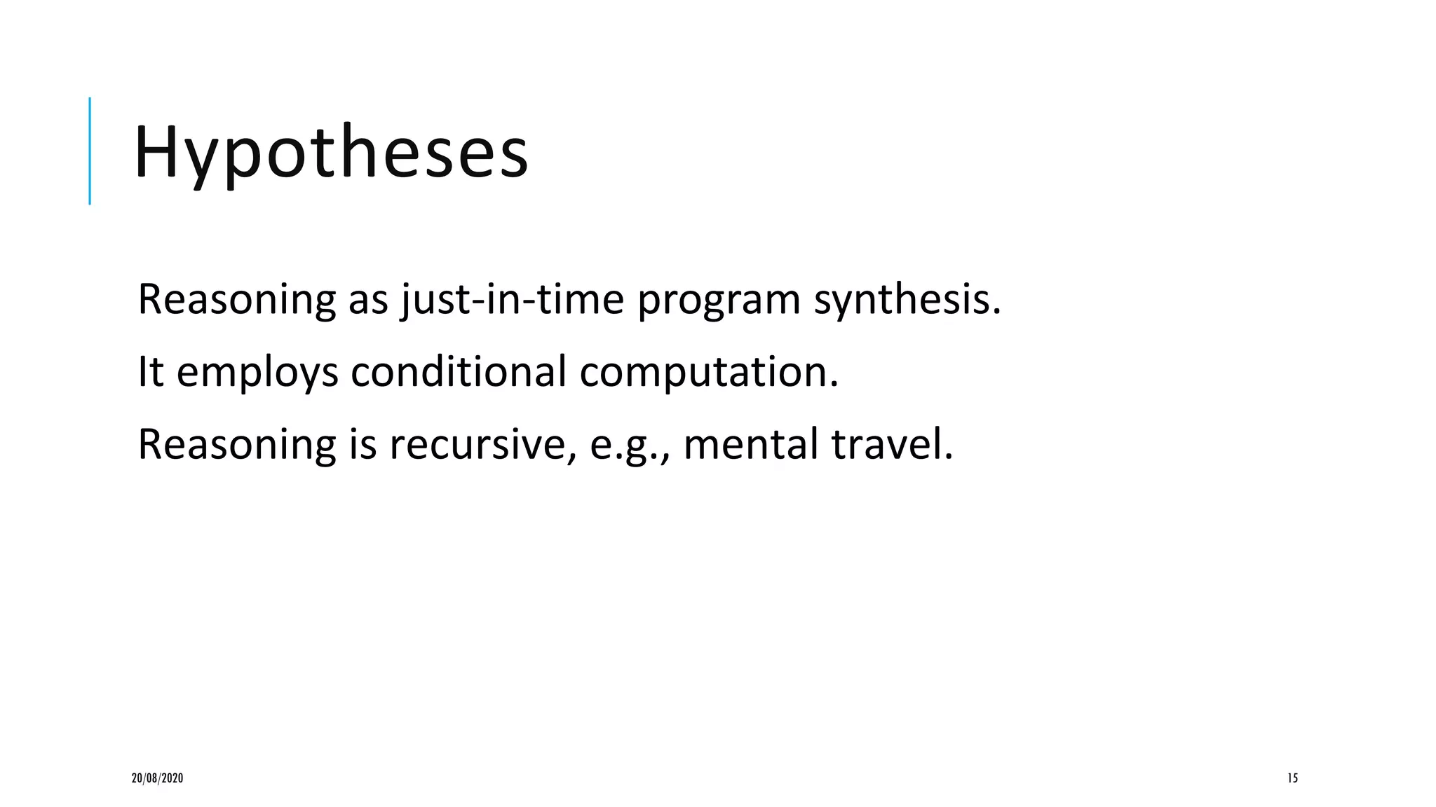 Machine reasoning | PPT