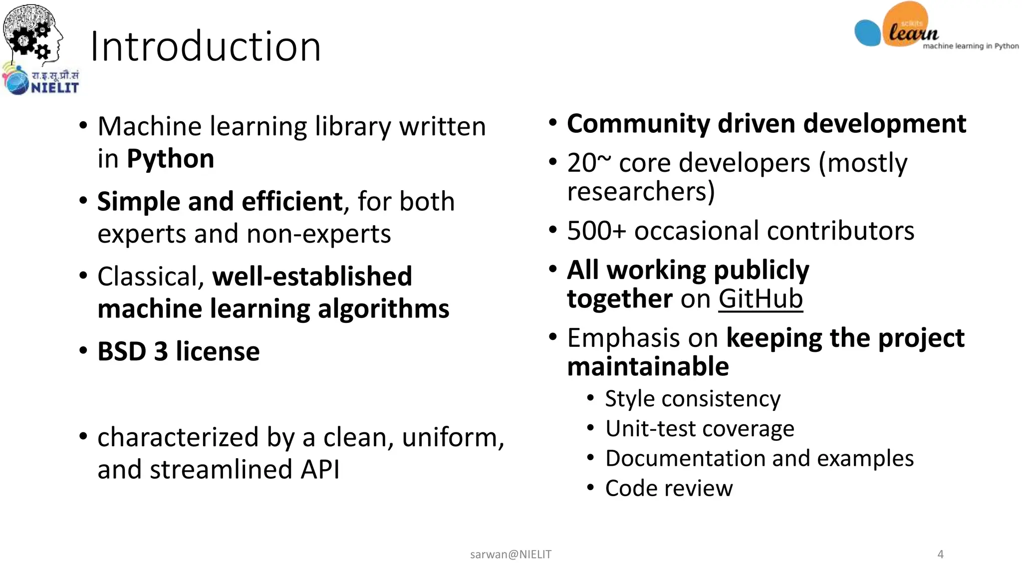 Hands-on - Machine Learning using scikitLearn | PDF