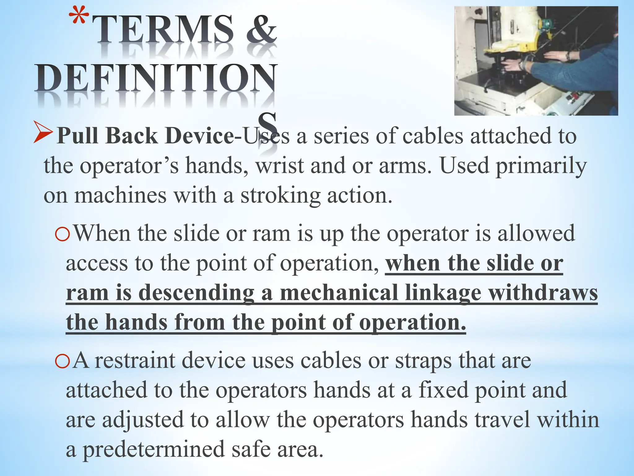 Machine-Shop-Safety-Training at the work place with safety precautions ...