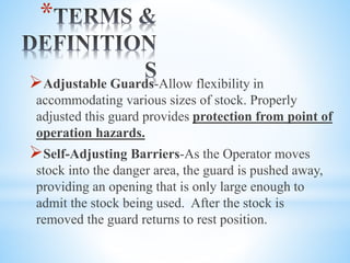 Machine-Shop-Safety-Training at the work place with safety precautions ...