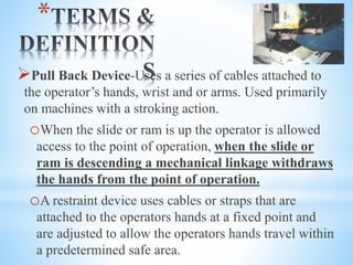 Machine-Shop-Safety-Training at the work place with safety precautions ...