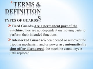 Machine-Shop-Safety-Training at the work place with safety precautions ...