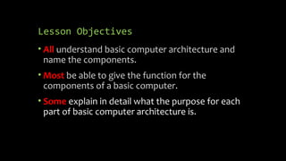 Machine architecture 2 | PPT