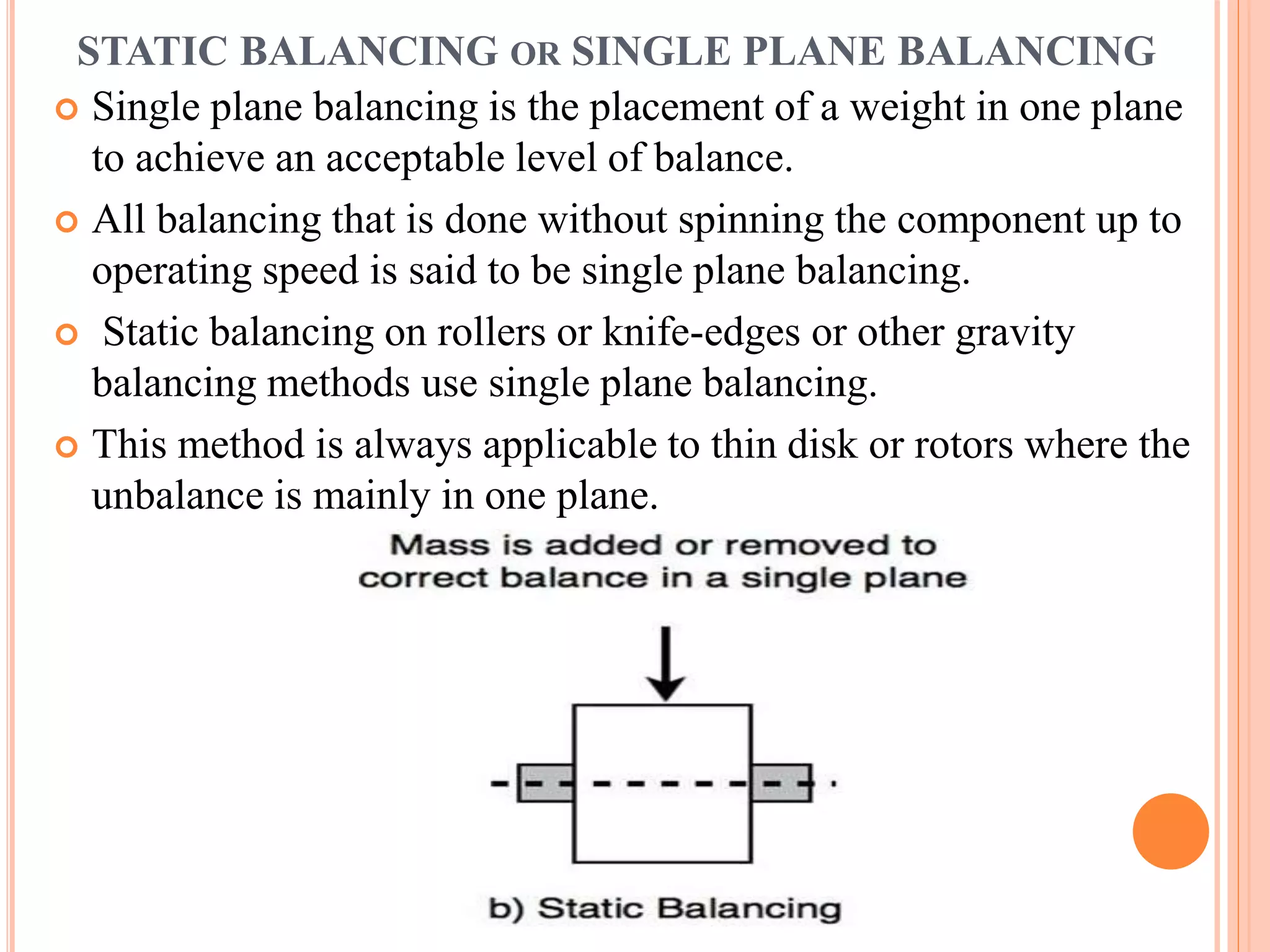 Machine balancing presentation | PPTX