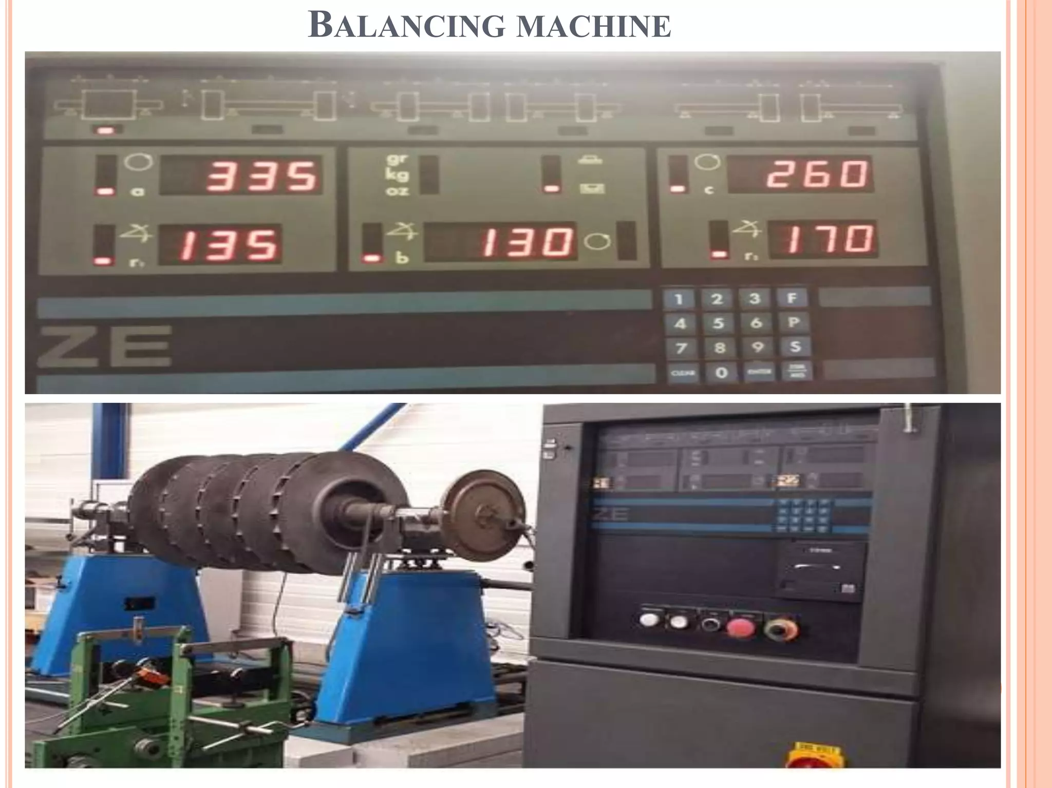 Machine balancing presentation | PPTX