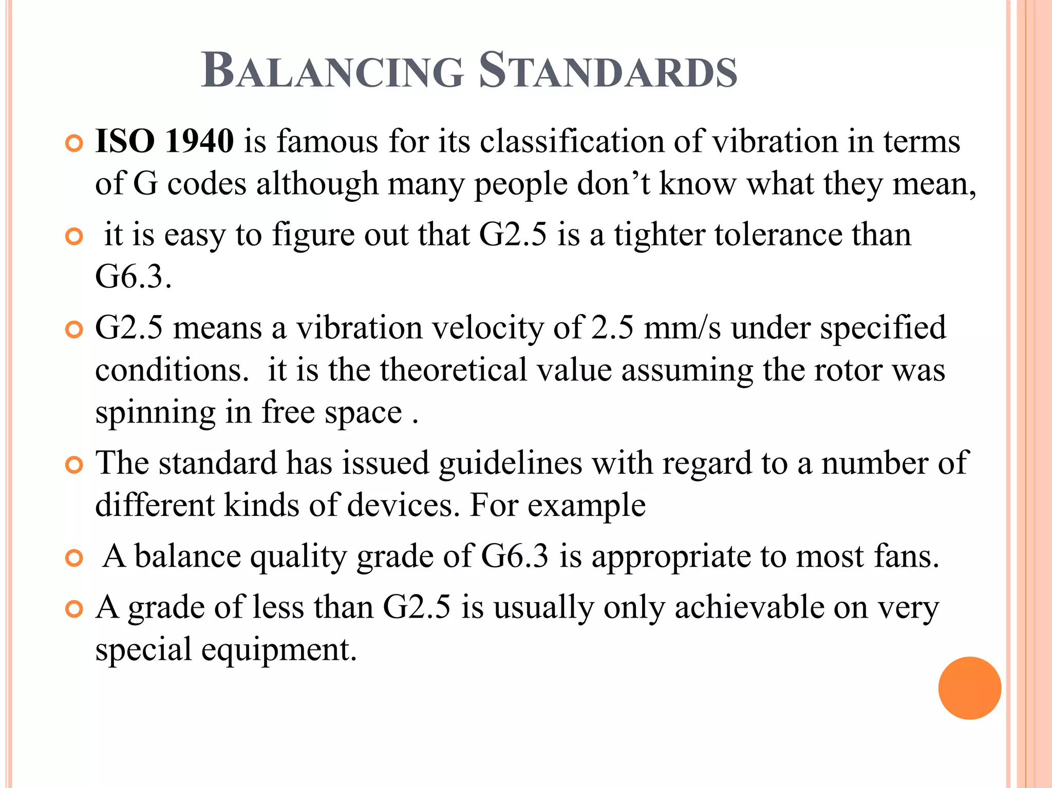 Machine balancing presentation | PPTX