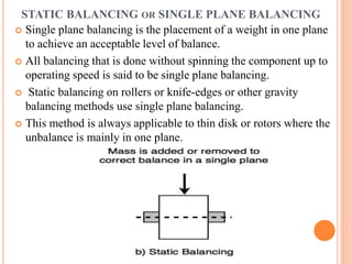 Machine balancing presentation | PPTX