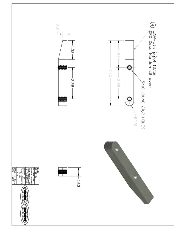 Machine Block Case Layout1 | PDF