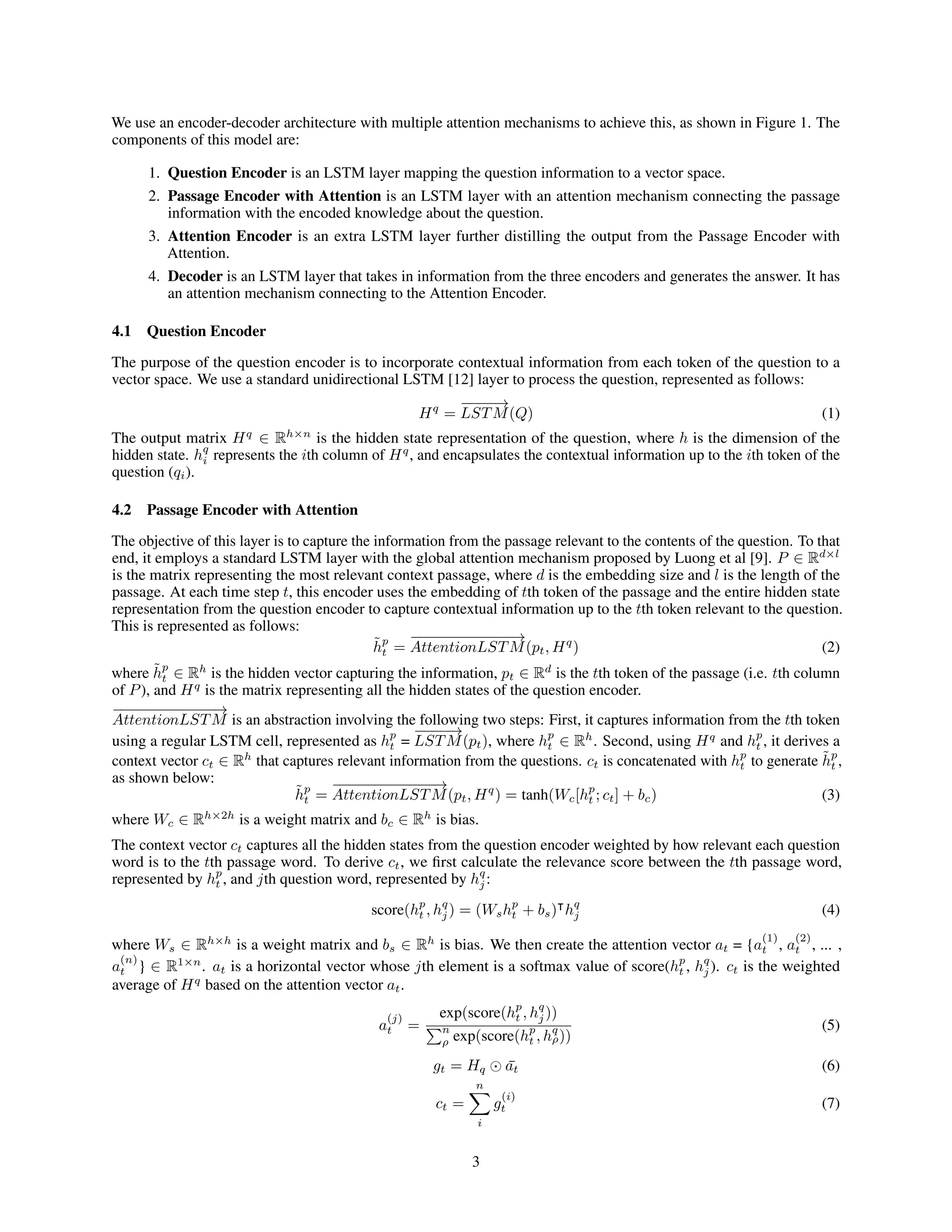 Nlp Project Machine Comprehension Using Attention Based Lstm Encoder