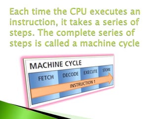 Machine Cycle | PPTX